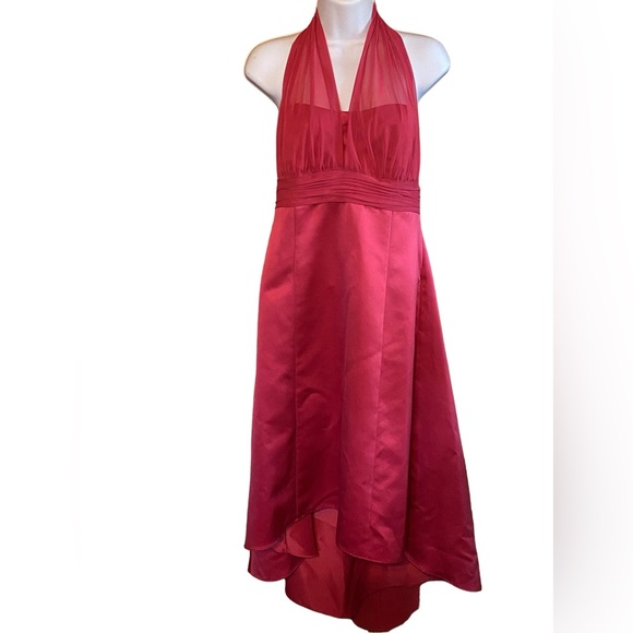 Davids Bridal Dresses Davids Bridal Womens Halter Top Formal Dresssize 2 Poshmark
